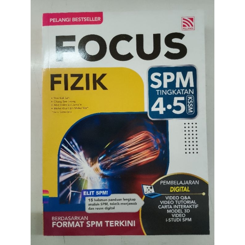 FOCUS FIZIK SPM TINGKATAN 4.5 | Shopee Malaysia