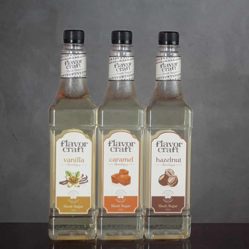 Flavor Craft Sleek Sugar Café Syrup Barista Quality Less Sugar | Shopee ...