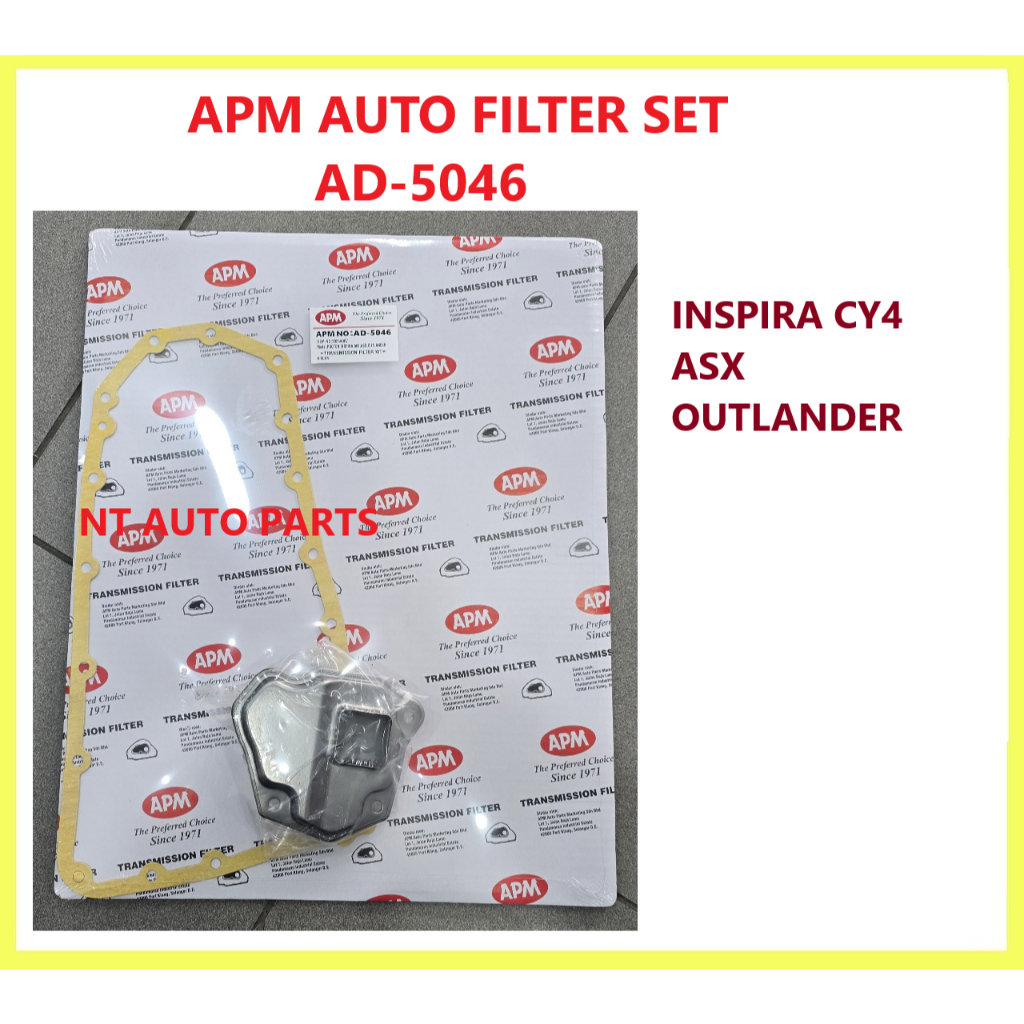APM AUTO FILTER SET AD-5046 INSPIRA CY4 ASX OUTLANDER | Shopee Malaysia