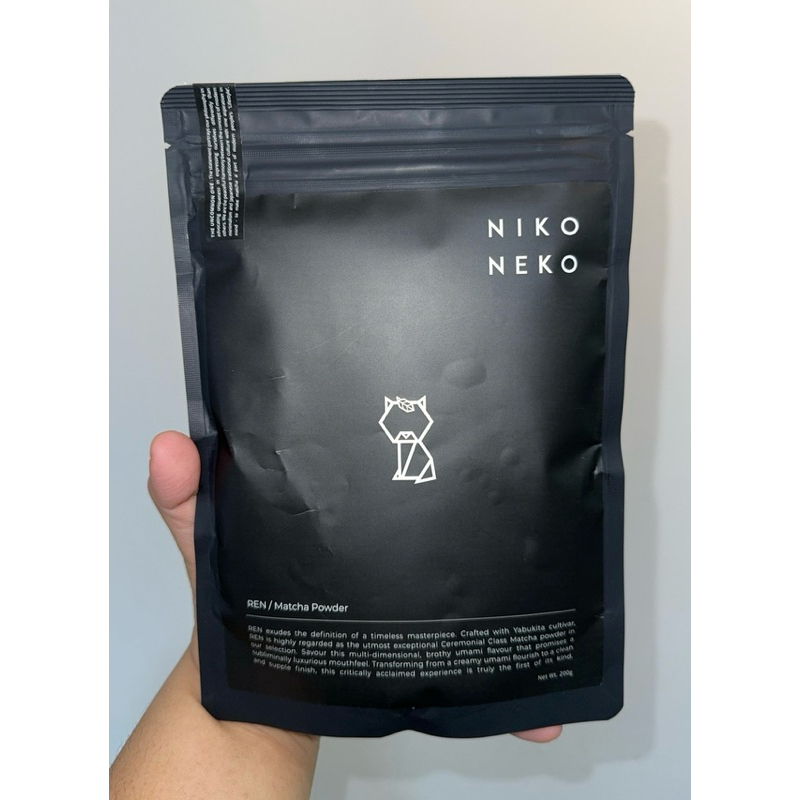 Niko Neko REN CEREMONIAL matcha powder (repackaged 5g and 30g) | Shopee ...