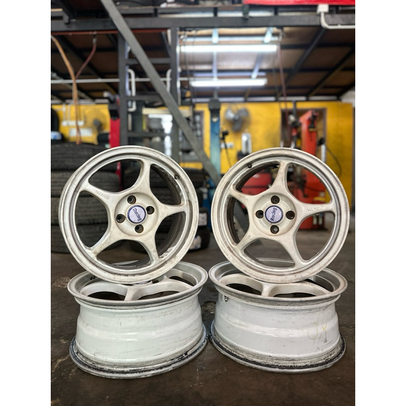 Rim 2nd 14” 15" dan 16 & 17 pcd100/pcd114 viva/saga/myvi/alza/wira ...