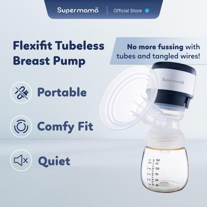 Supermama Lab FlexiFit | Breast Pump Wireless | Pam Susu | 吸奶器 | Ready ...