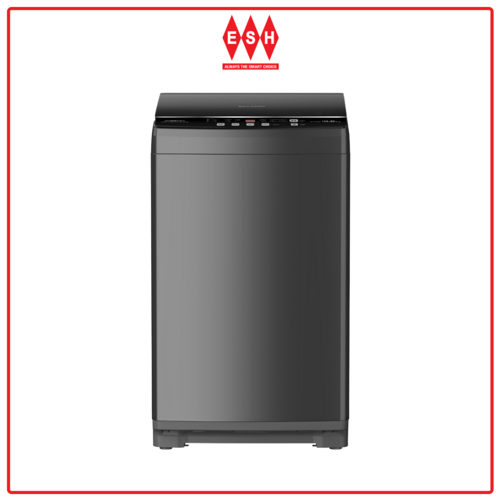 Sharp ESW10SM 10kg Fully Auto Inverter Top Load Washing Machine | ESH ...