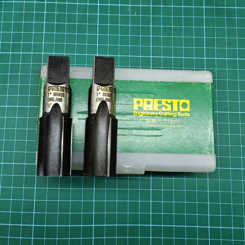 Presto BSB(Brass) Carbon Steel Hand Taps Pair Set Sheffield England ...