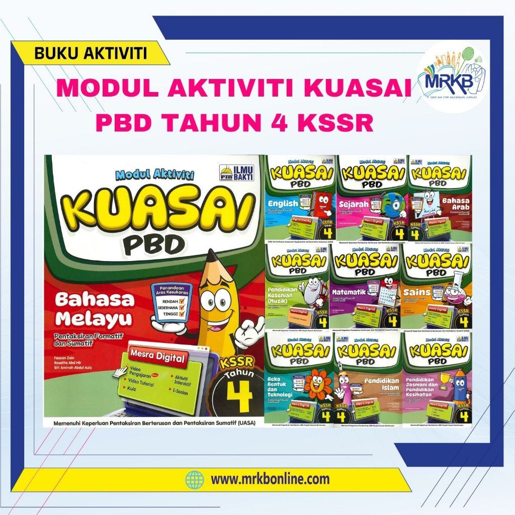 MODUL AKTIVITI KUASAI PBD TAHUN 4 KSSR | Shopee Malaysia