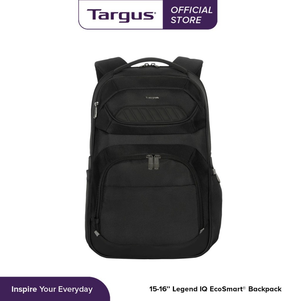 TSB705 - TARGUS 15-16 INCH LEGEND IQ ECOSMART BACKPACK (BLACK) | Shopee ...