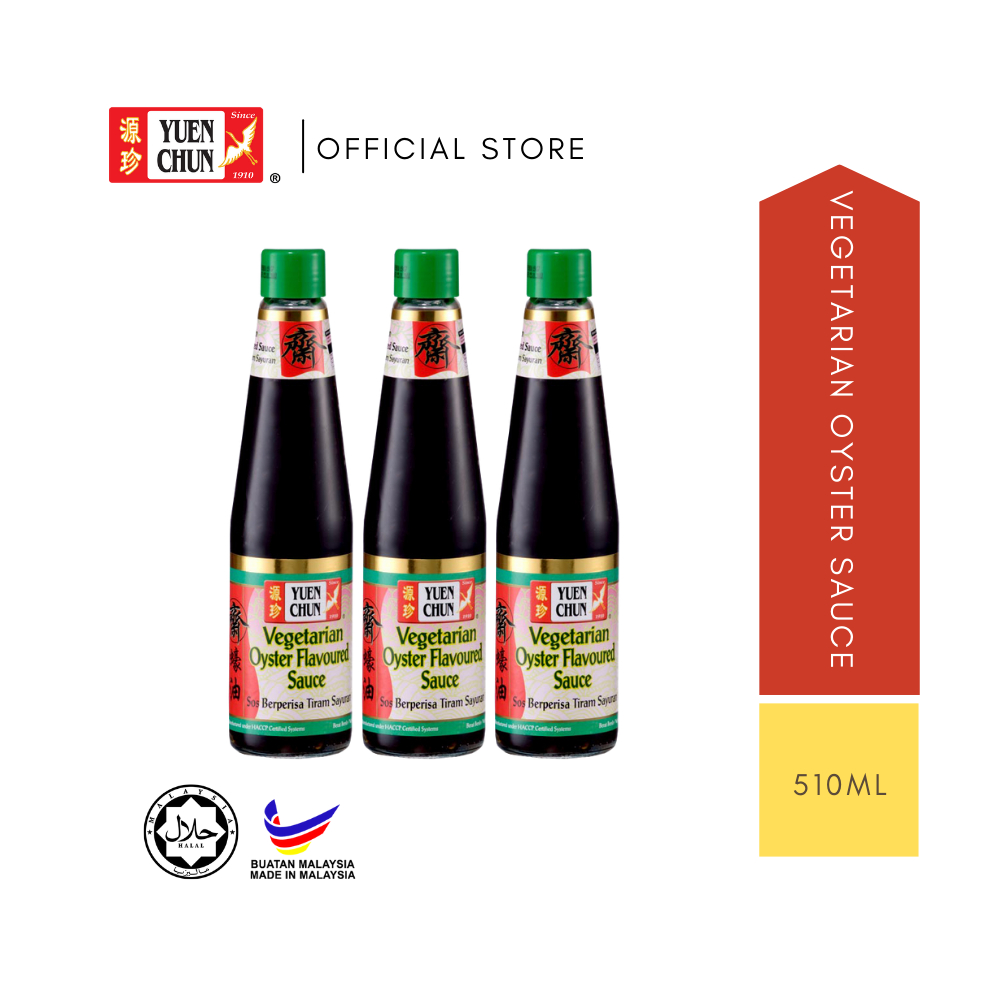 YUEN CHUN Vegetarian Oyster Flavoured Sauce 420ml | Shopee Malaysia