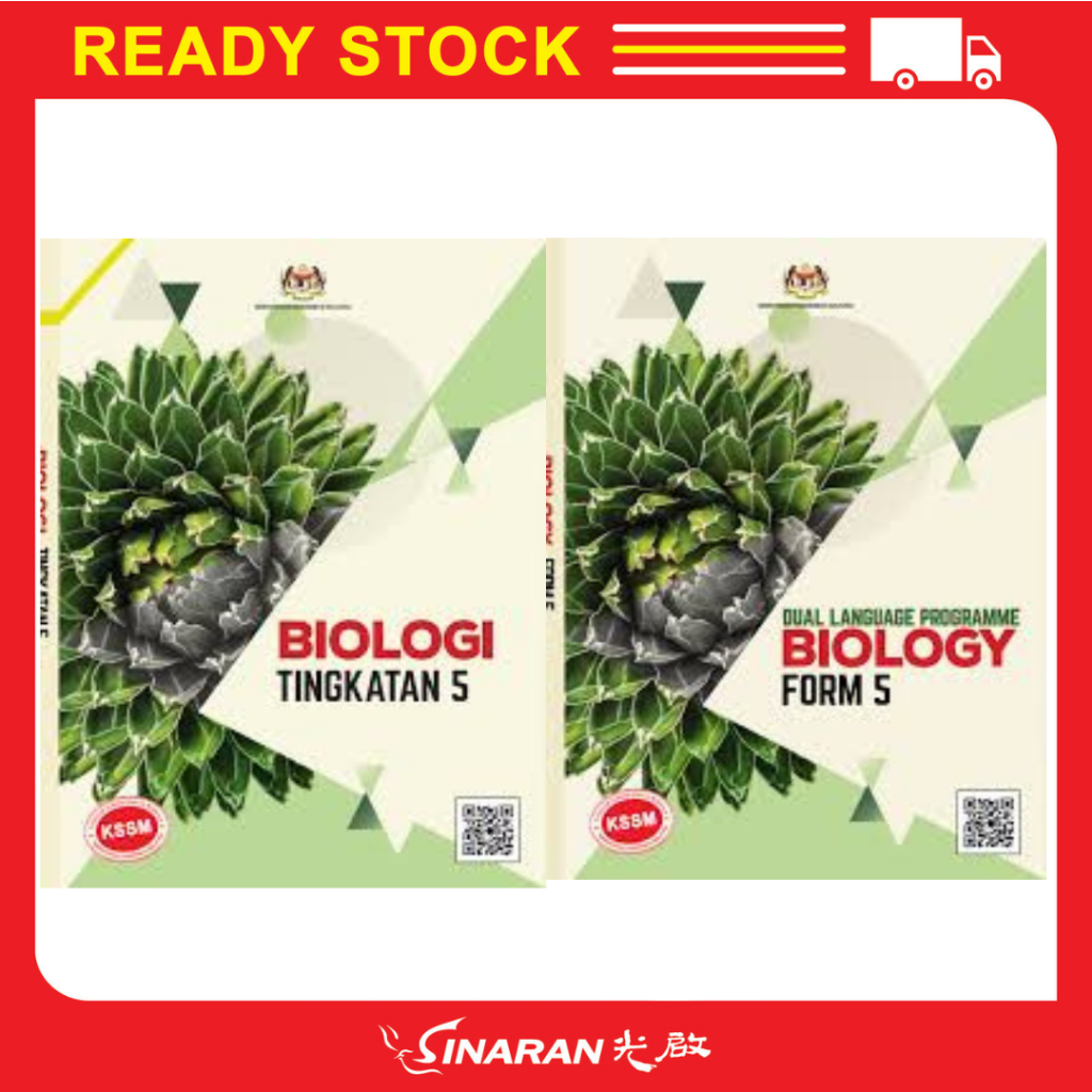 BUKU TEKS BIOLOGI & TEXT BOOK BIOLOGY FORM 5 TINGKATAN 5 | Shopee Malaysia