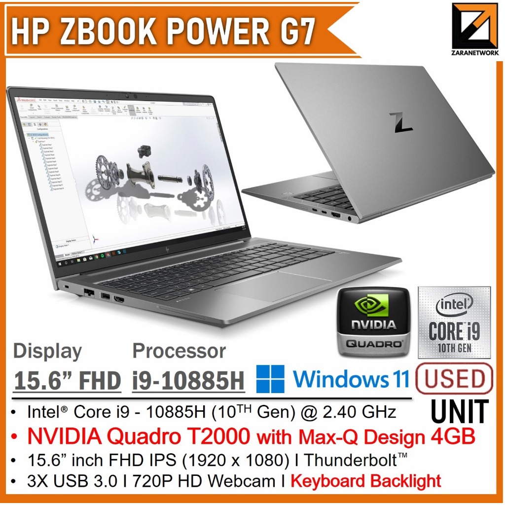 HP ZBOOK/ FIREFLY GRAPHICS DESGIN LAPTOP ( 1YEAR WARRANTY T&C ) NVIDIA ...