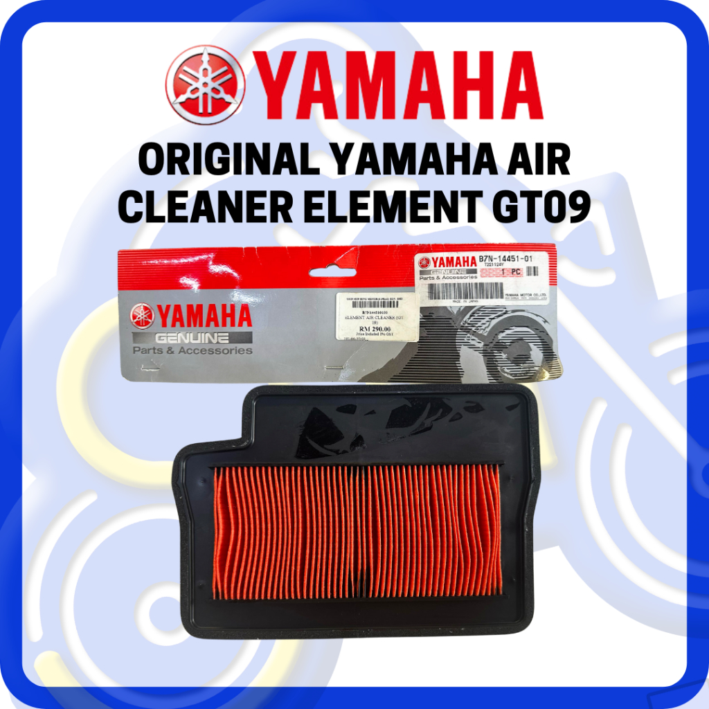 ORIGINAL YAMAHA AIR CLEANER AIR FILTER ELEMENT YAMAHA BIG BIKE KOTAK ...