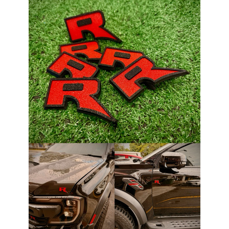 Premium Grade 💯 R Word Emblem for Ford Ranger & Raptor use | Shopee ...