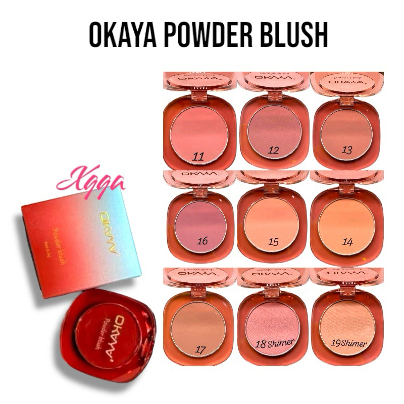 OKAYA POWDER BLUSH 2025 (BLUSHER) | Shopee Malaysia