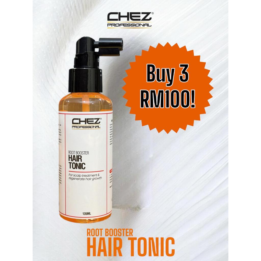 Buy 3 Bundle Hair Tonic Root Booster Chez Professional | Shopee Malaysia
