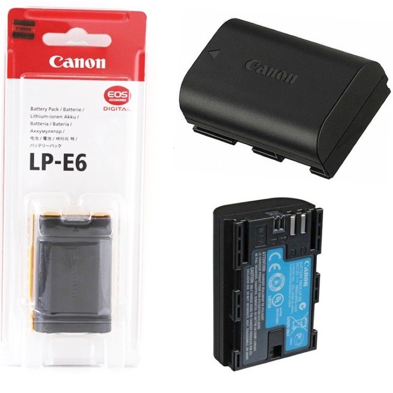 Canon LP-E6 Battery CANON LP-E6 RECHARGEABLE LITHIUM-ION BATTERY PACK ...