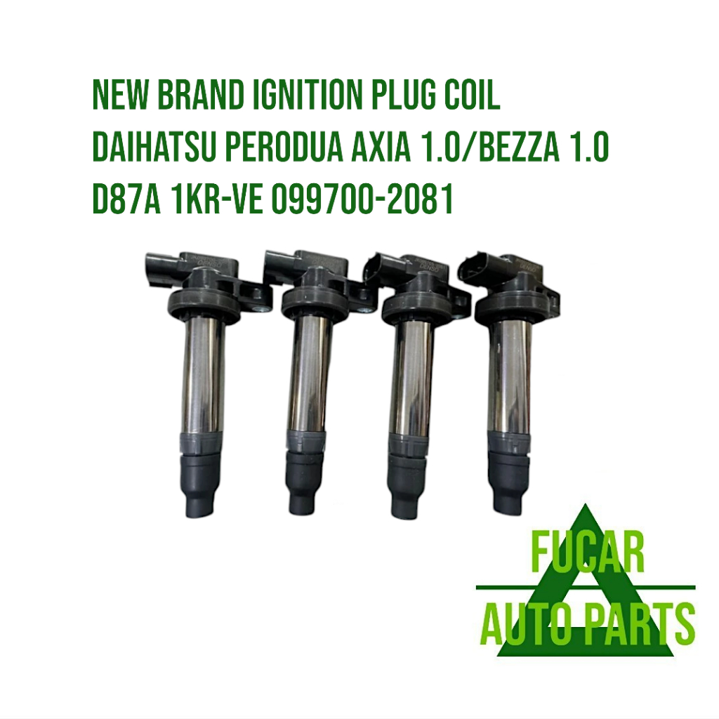 NEW BRAND IGNITION PLUG COIL DAIHATSU PERODUA AXIA 1.0/BEZZA 1.0 D87A ...