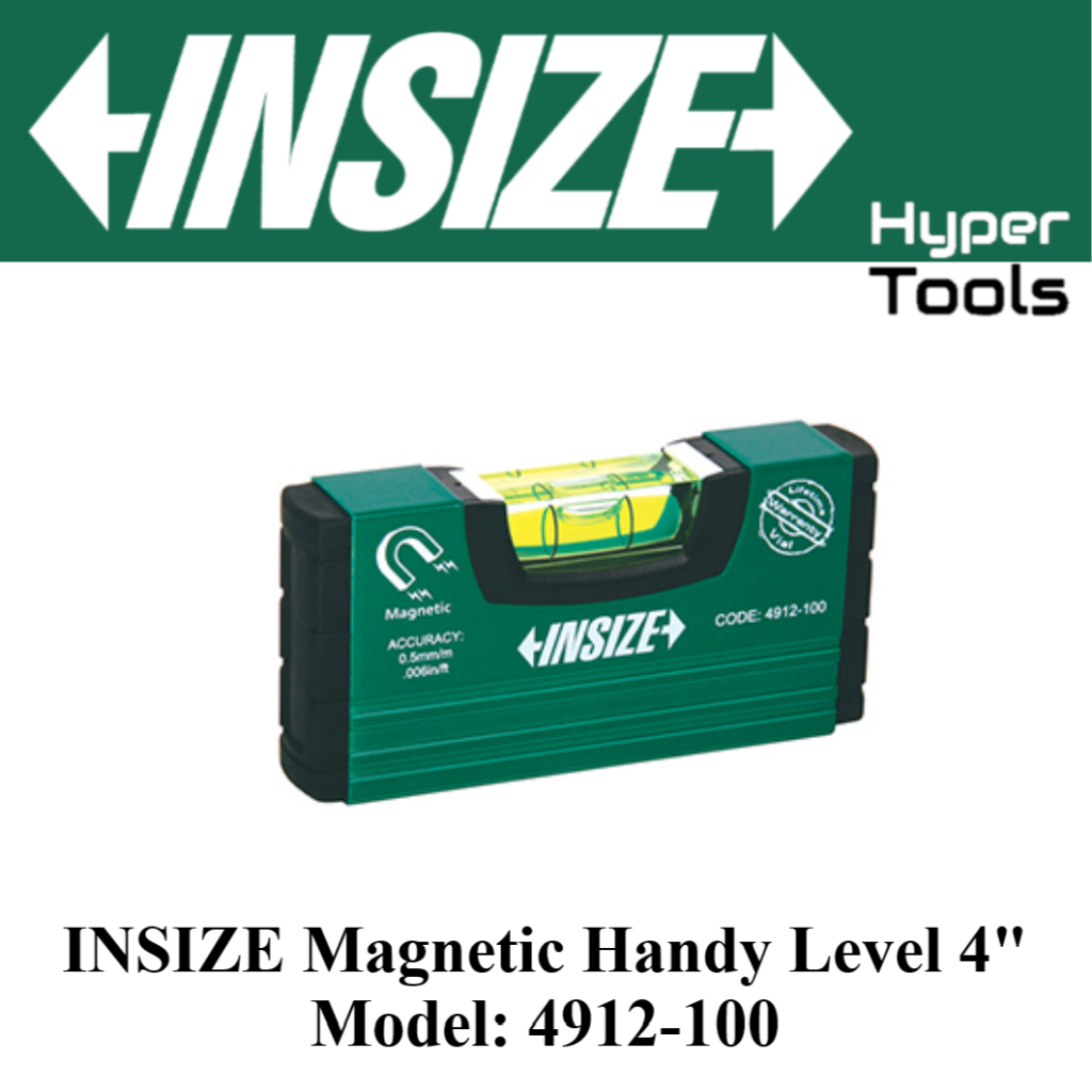 INSIZE Magnetic Base Water Level / Handy Level / Portable Level ...