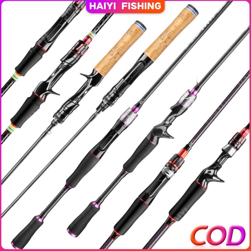 HAIYI FISHING Ultra-Light Fishing Rod Sea Outdoor Spinning Casting High ...