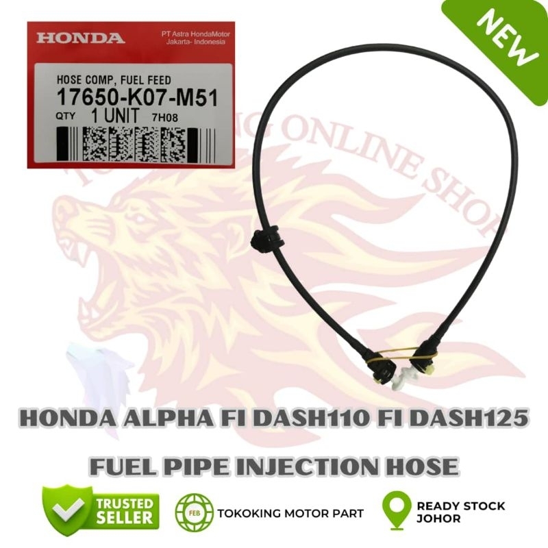 HONDA ALPHA FI ALPHA110 DASH110 FI DASH 110 FUEL INJECTION DASH125I ...