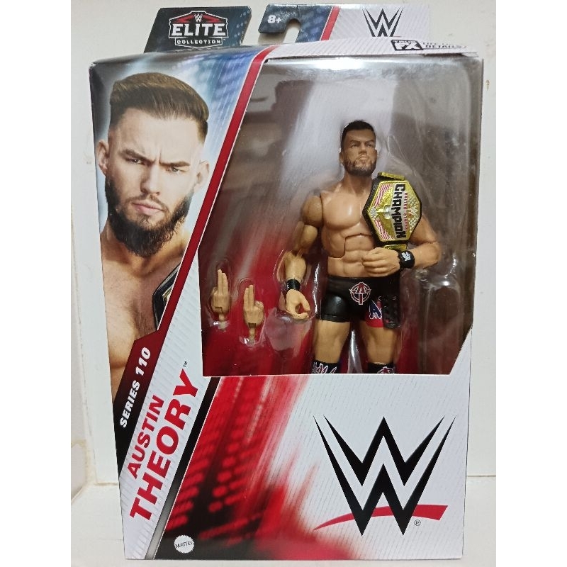 (Box Damage) Mattel WWE Elite 110 Austin Theory Wrestling Action Figure ...