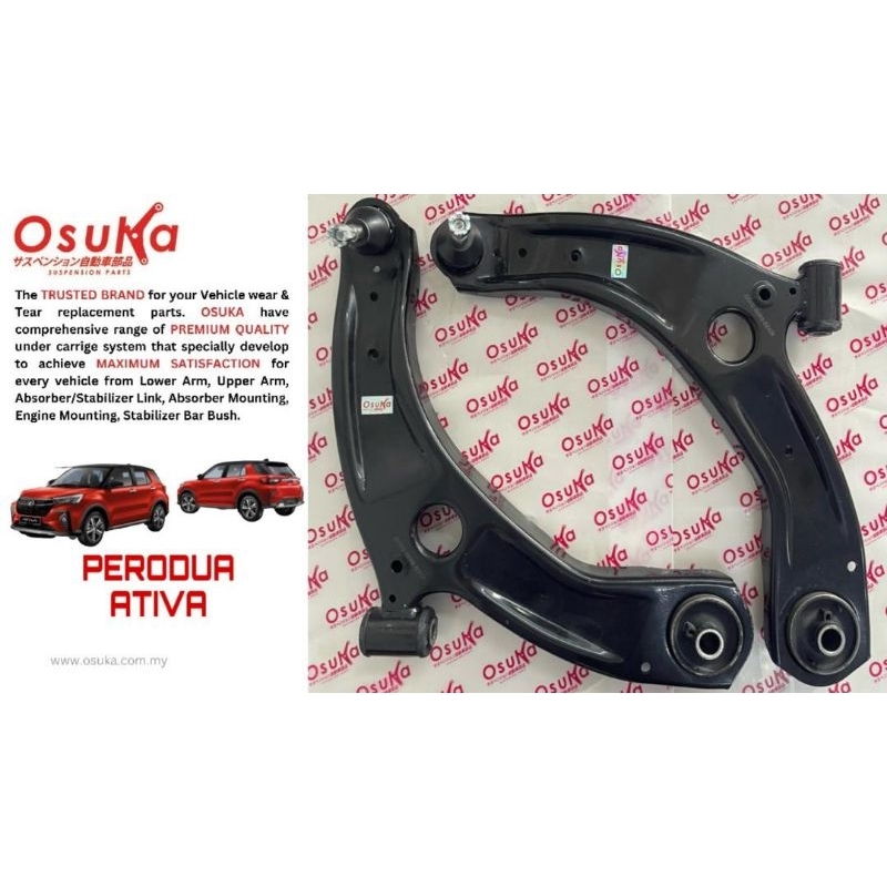OSUKA FRONT LOWER ARM PERODUA ATIVA | Shopee Malaysia