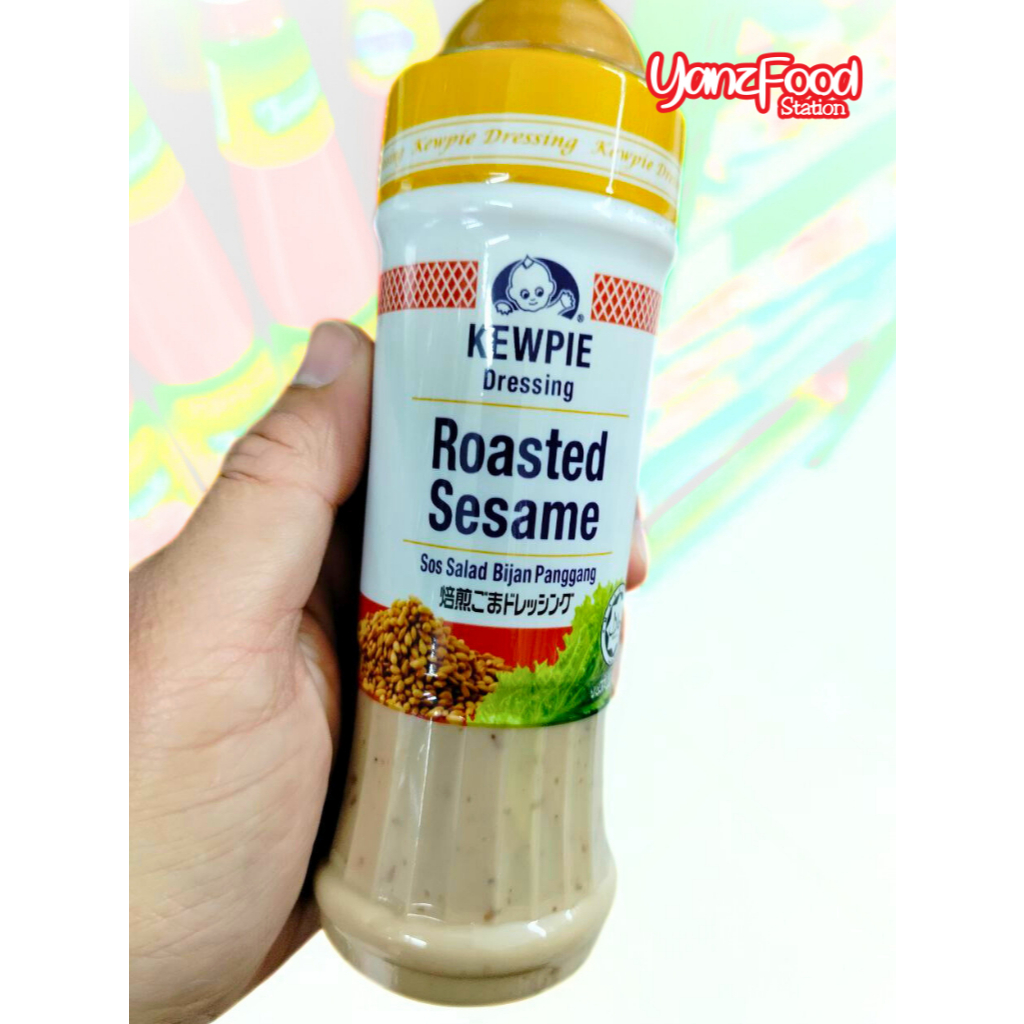 KEWPIE Dressing Roasted Sesame Sos Salad Bijan Panggang 210ml | Shopee ...