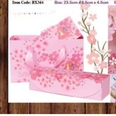 SAKURA Dessert Box 80gm 3 cavity (Box WIth Bag) | Shopee Malaysia
