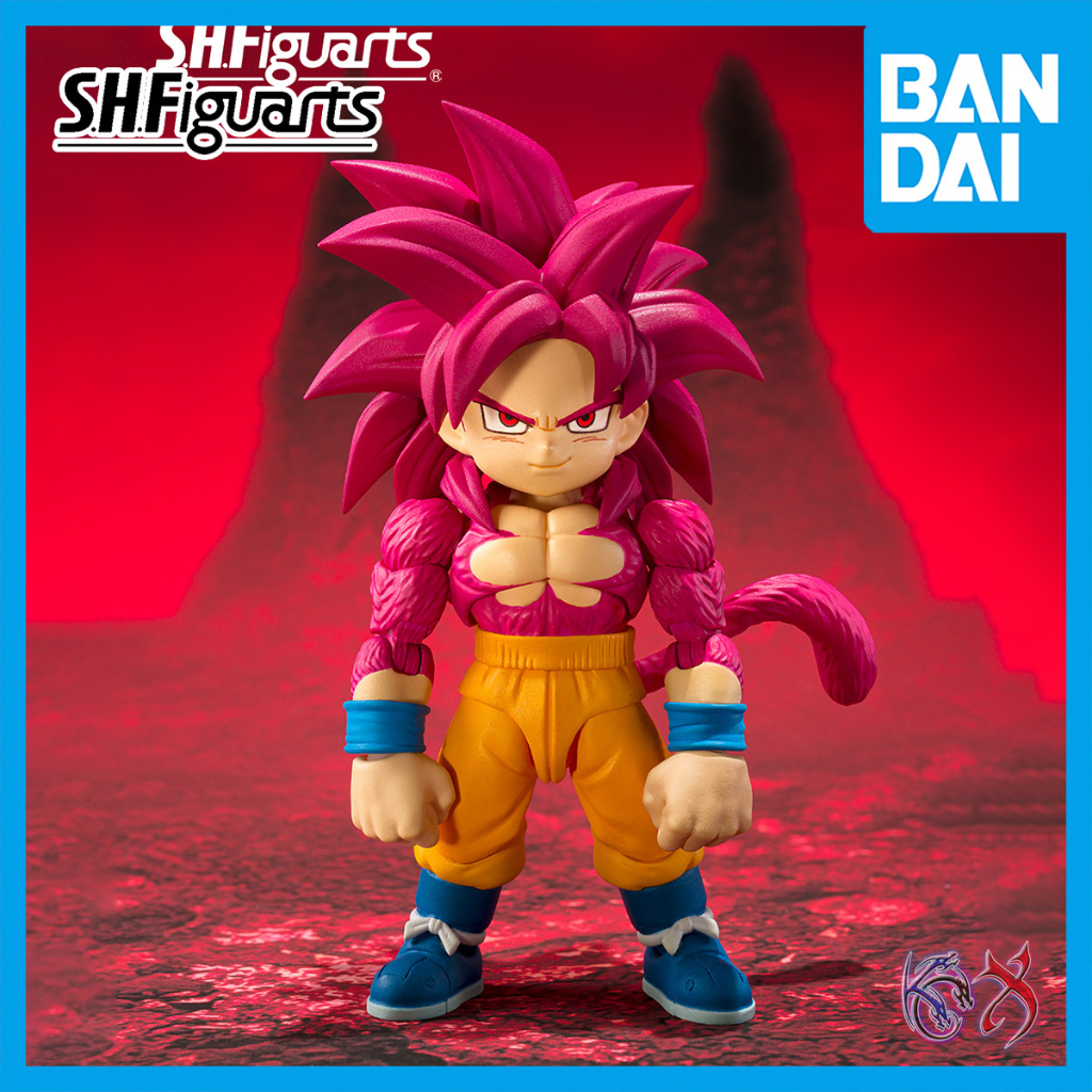 Premium Bandai S.h Figuarts SHF Super Saiyan 4 Son Goku Mini Dragon Ball Daima | Shopee Malaysia