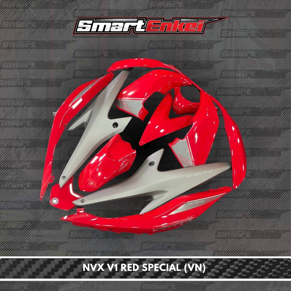 ORIGINAL-NVX 155 V1 MERAH CILI SPECIAL 2017 COVERSET ORIGINAL VIETNAM ...