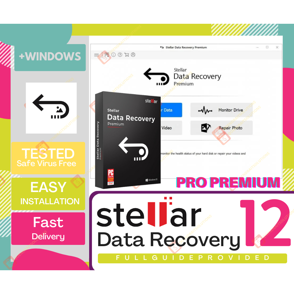 🔥 Stellar Data Recovery Pro/Premium 𝐯𝟏𝟐 | [For Win&Mc0s] | Full ...