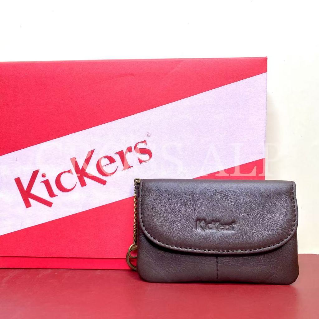 Kickers Card Holder With Coin Purse Wallet Original Genuine Leather ...