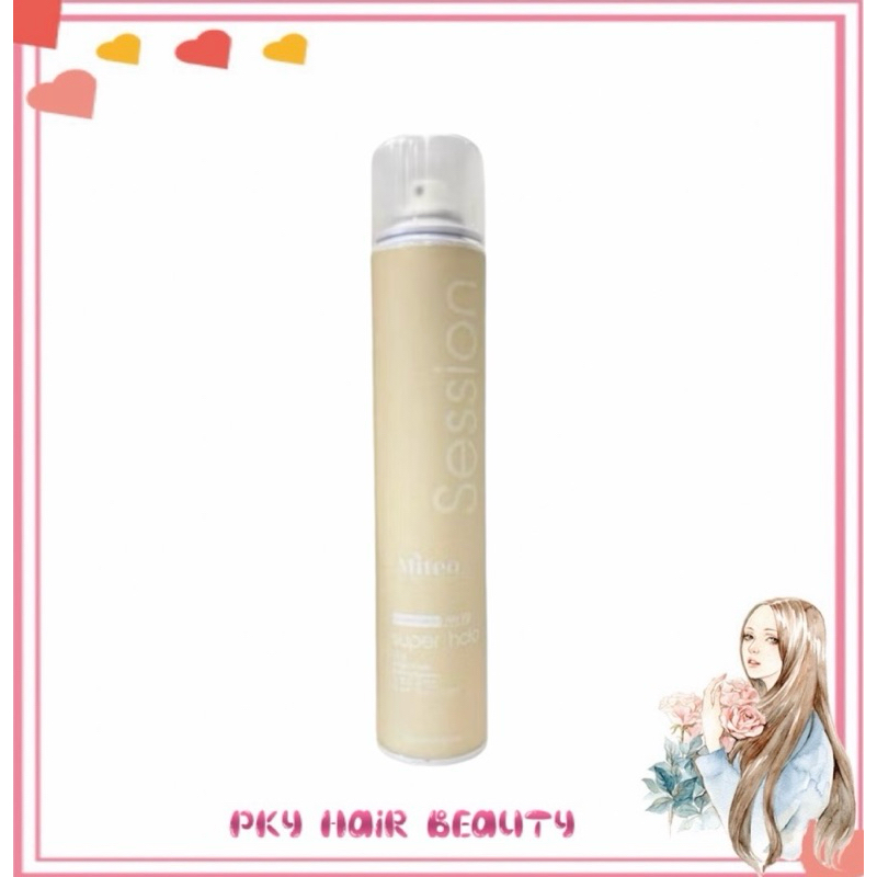 Miteo Infinity Hair Spray Super Hold 420ml ( HALAL ) | Shopee Malaysia