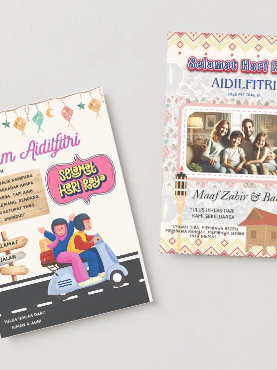 25 Template Kad Raya Digital (Canva Pro) | Shopee Malaysia