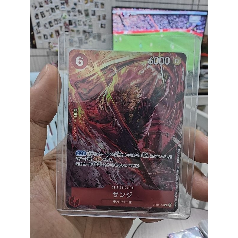 Bandai One Piece OPTCG Parallel AA Sanji 8 Pack Standard Battle ST10-004 | Shopee Malaysia