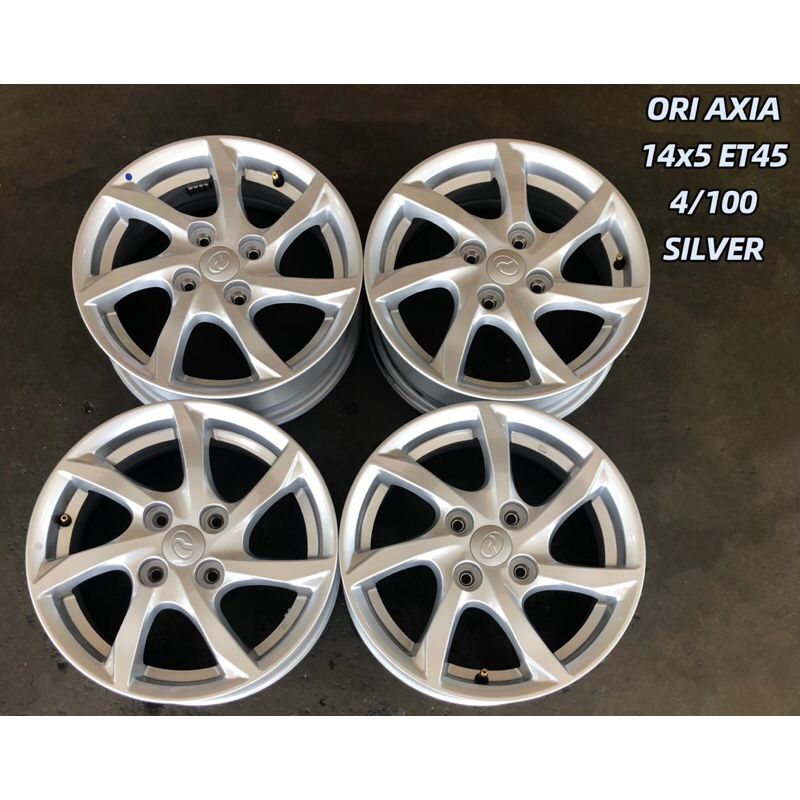 USED RIM ORI AXIA 14 INCH FOR VIVA AXIA BEZZA MYVI | Shopee Malaysia