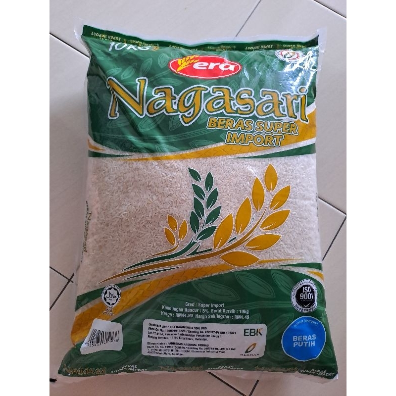 Era Nagasari Beras Super Import (10kg) | Shopee Malaysia