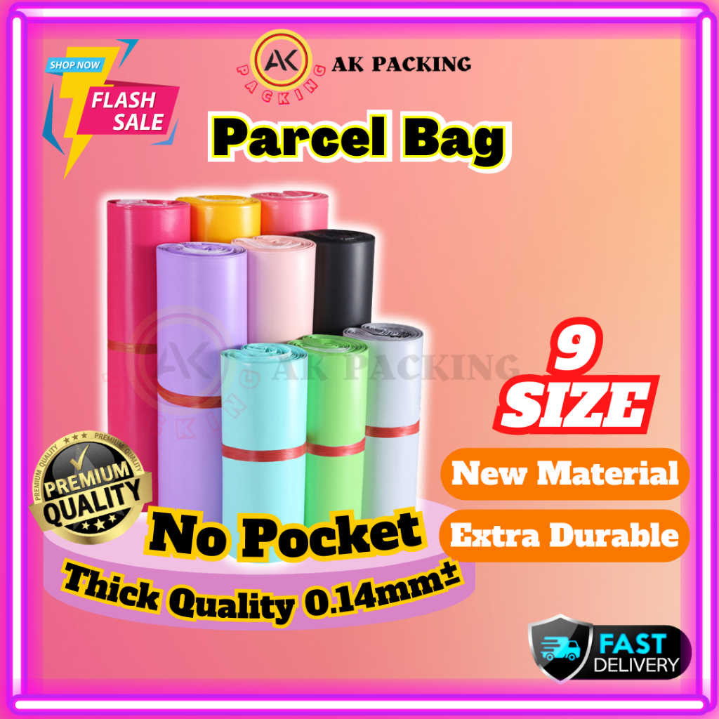 Courier Bag No Pocket Parcel Bag Flyer Flyers Courier Plastic Pos ...