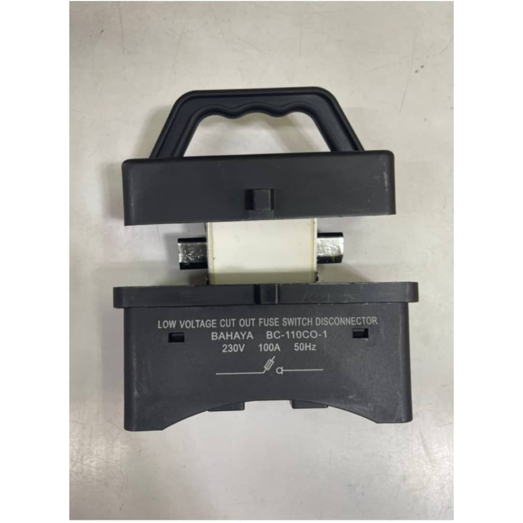 BAHAYA 63A 100A CUT OUT FUSE FOR MALAYSIA TNB METER USE | Shopee Malaysia
