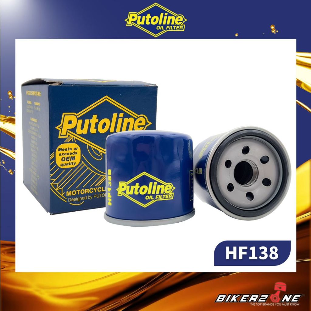 PUTOLINE Oil Filter for Motorcycle APRILLIA RSV4 RF/ RR / CAGIVA RAPTOR ...
