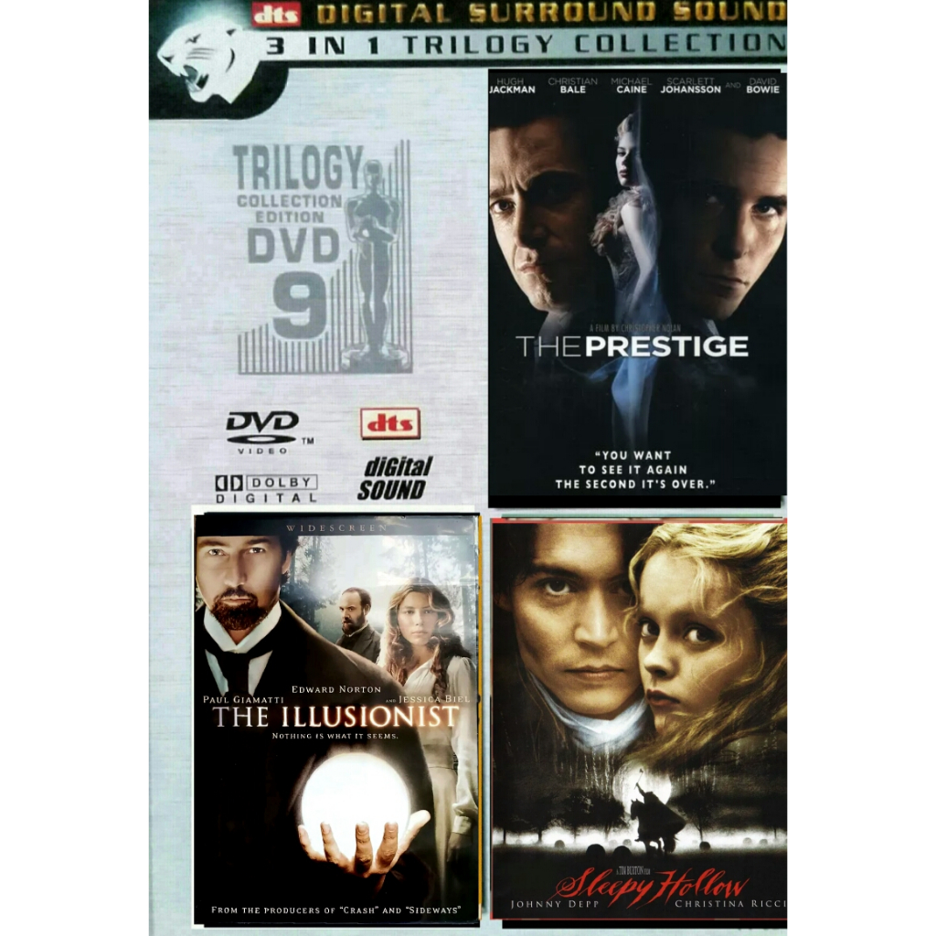 DVD MOVIE Thriller/Sci-fi (3 IN 1 DVD) | Shopee Malaysia