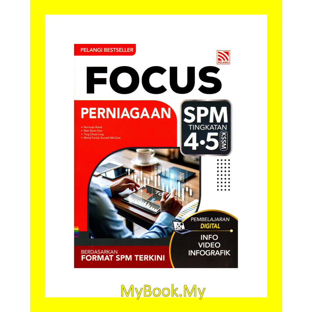*BARU* MyB Buku Rujukan/Nota : Perniagaan - Focus SPM Tingkatan 4&5 ...