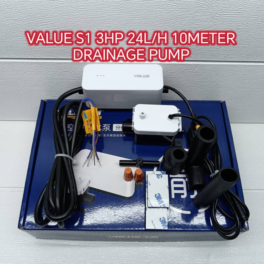 VALUE S1 3HP 24L/H 10METER DRAINAGE PUMP CONDENSATE INDOOR WATER ...