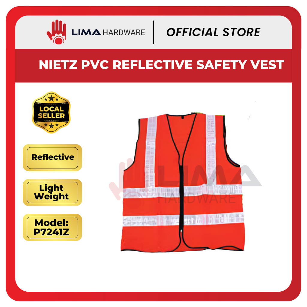 NIETZ PVC REFLECTIVE SAFETY VEST (P7241Z) | Shopee Malaysia