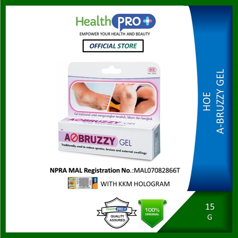 HOE A-Bruzzy Gel (To Reduce Sprains, Bruises and External Swellings ...