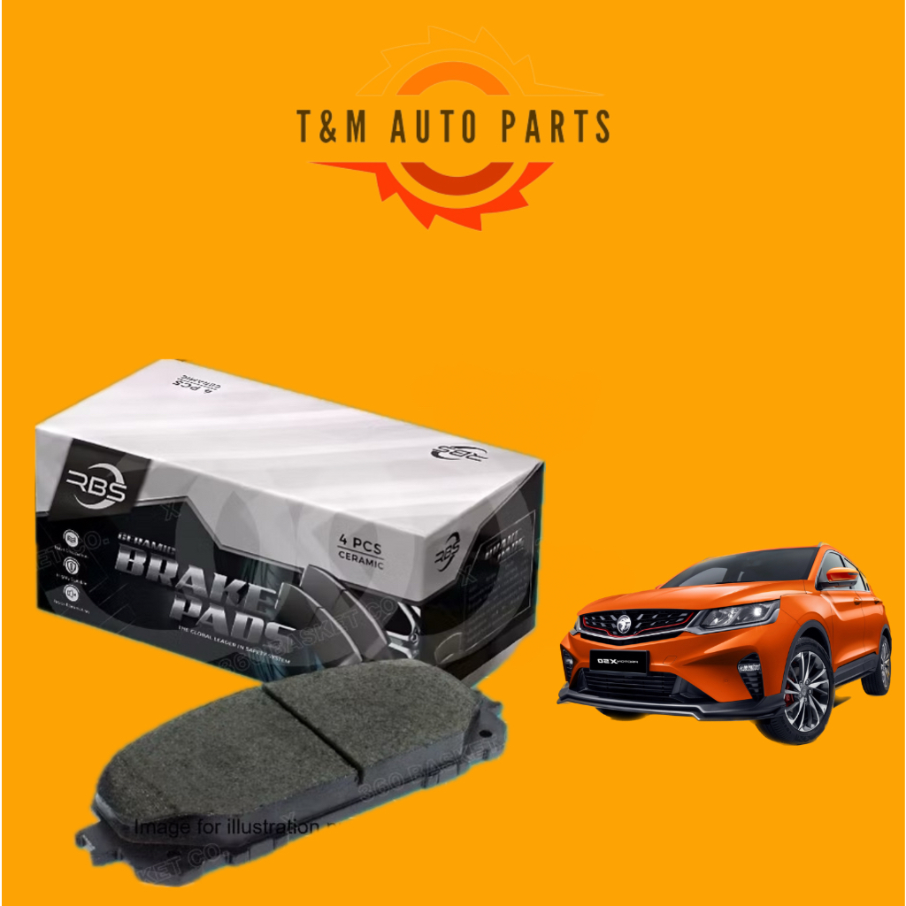 RBS CERAMIC BRAKE PAD PROTON X50 | Shopee Malaysia