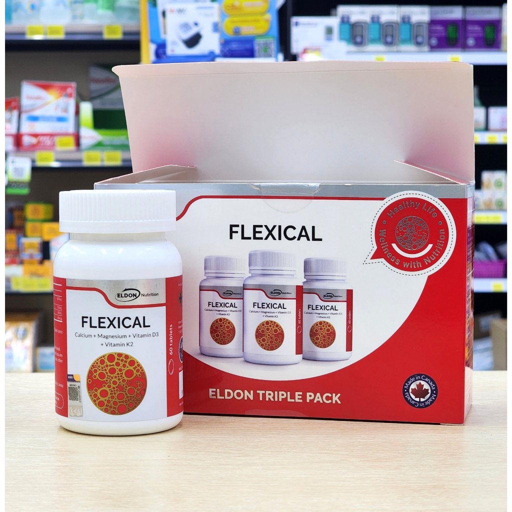 ELDON NUTRITION FLEXICAL TABLET PACK OF (60'S / 3X60'S) | Shopee Malaysia