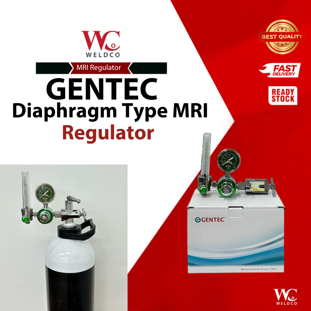 GENTEC Diaphragm Type MRI Medical Oxygen Regulator | Shopee Malaysia