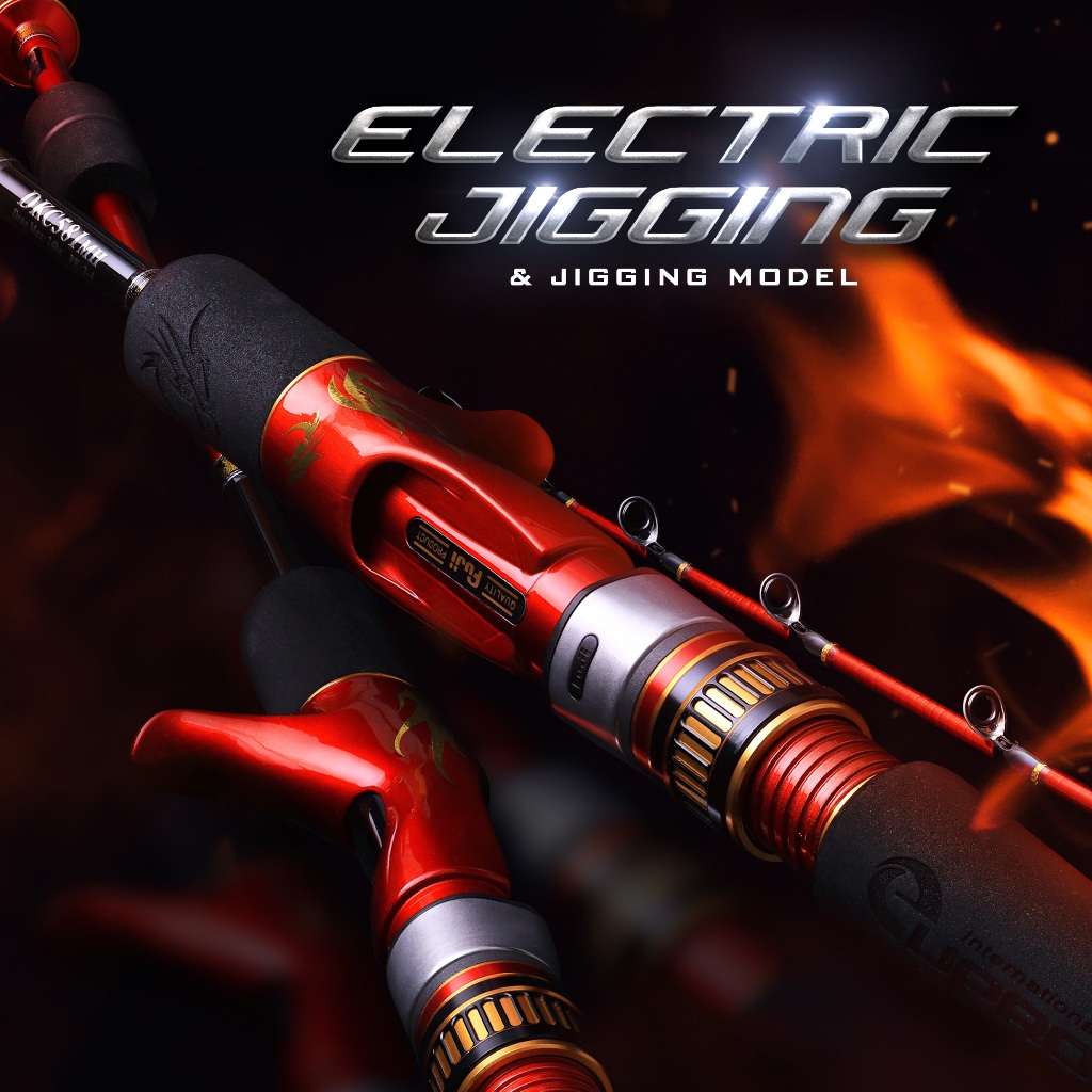 Eupro Dragon Knight,Electric Reel Jigging Rod | Shopee Malaysia