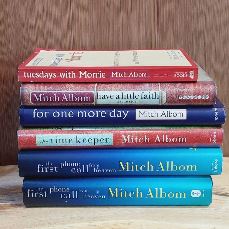 (LEOBOOKS) Mitch Albom Books - Tuesdays With Morrie | First Phone Call ...