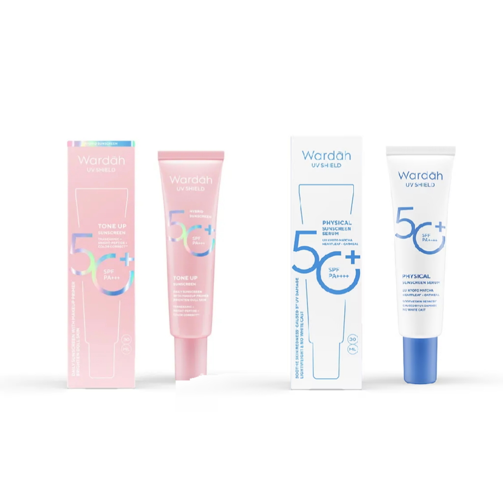 🪷 WARDAH : UV Shield SPF 50 "Assorted" - 30ml 🪷 | Shopee Malaysia