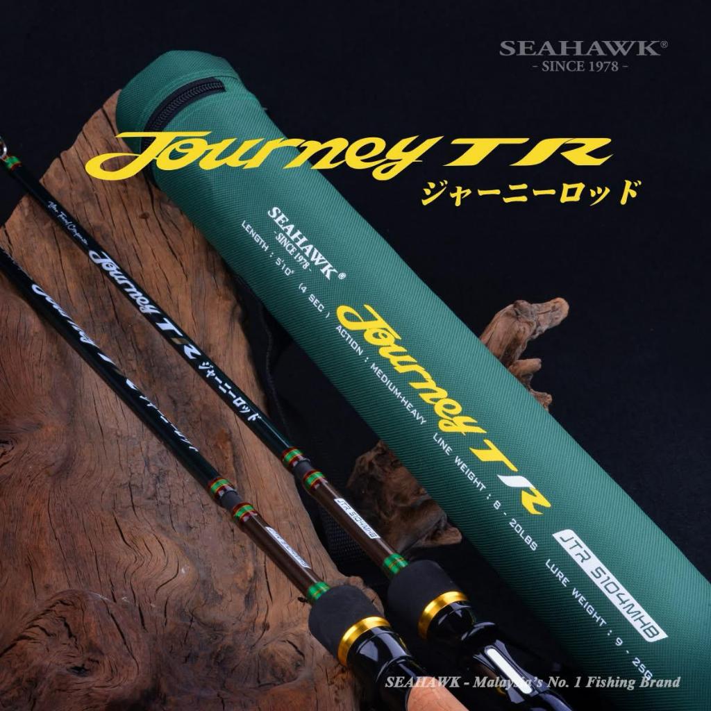 SEAHAWK fishing rod JOURNEY TR Spinning & Casting Travel Rod 4 Piece ...